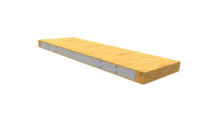 #00730 Tech Team 18 inch- Floating Shelf Bracket, 3 Prong - Tech Team ...