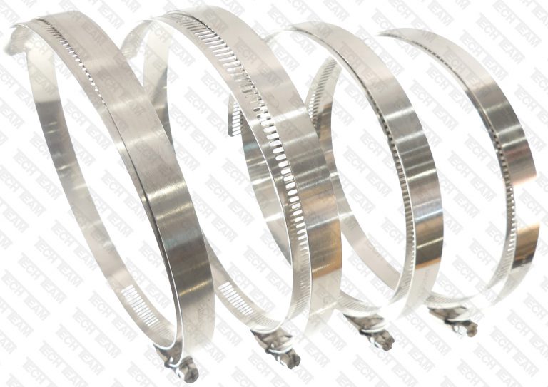 #00726–Tech Team #726 - 12 Inch Hose Clamp, 4 Clamps - Tech Team Products