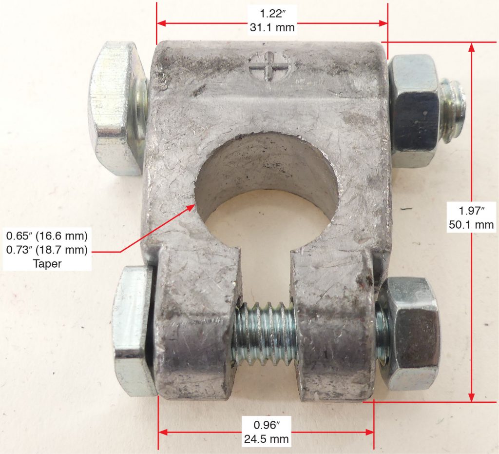#00804 –Tech Team Military Style Top Post Terminal Connector Set, Solid ...